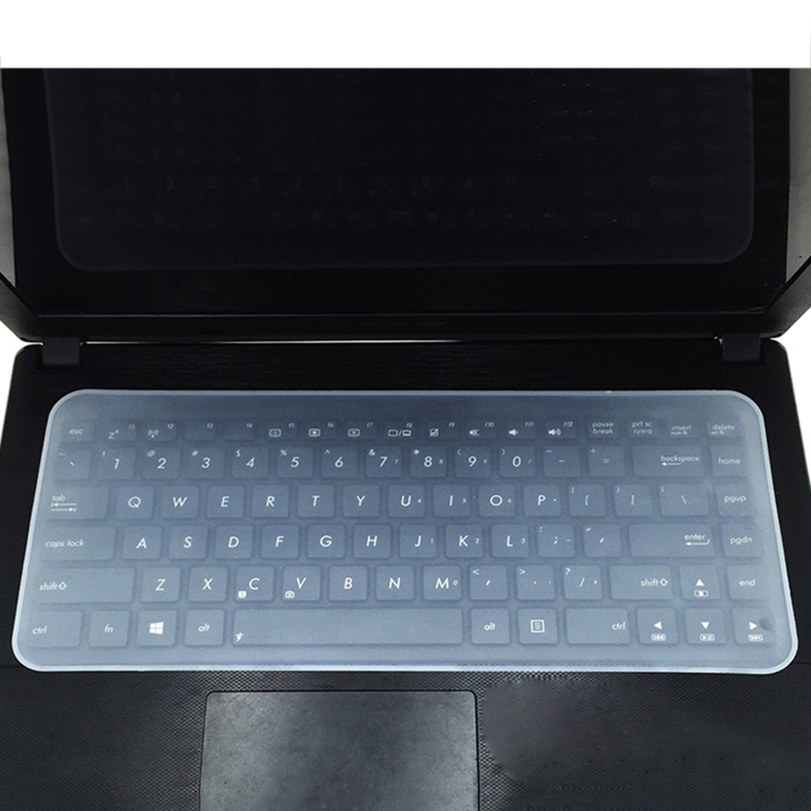 Opvise Keyboard Cover Ultra-thin Good Feeling Silicone Universal ...