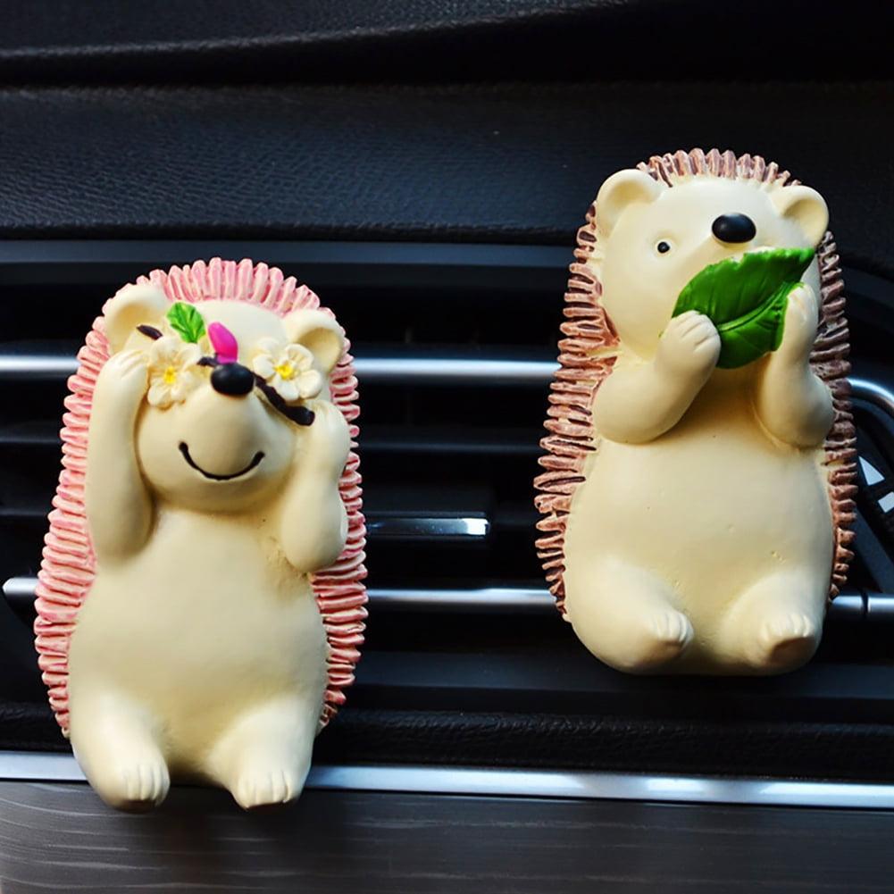 Opvise Lovely Hedgehog Car Air Outlet Fragrance Aroma Perfume Clip ...