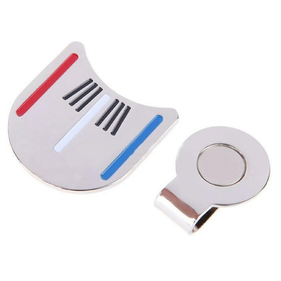 Opvise Metal Magnetic Hat Clip Golf Ball Marker Alignment Putting ...