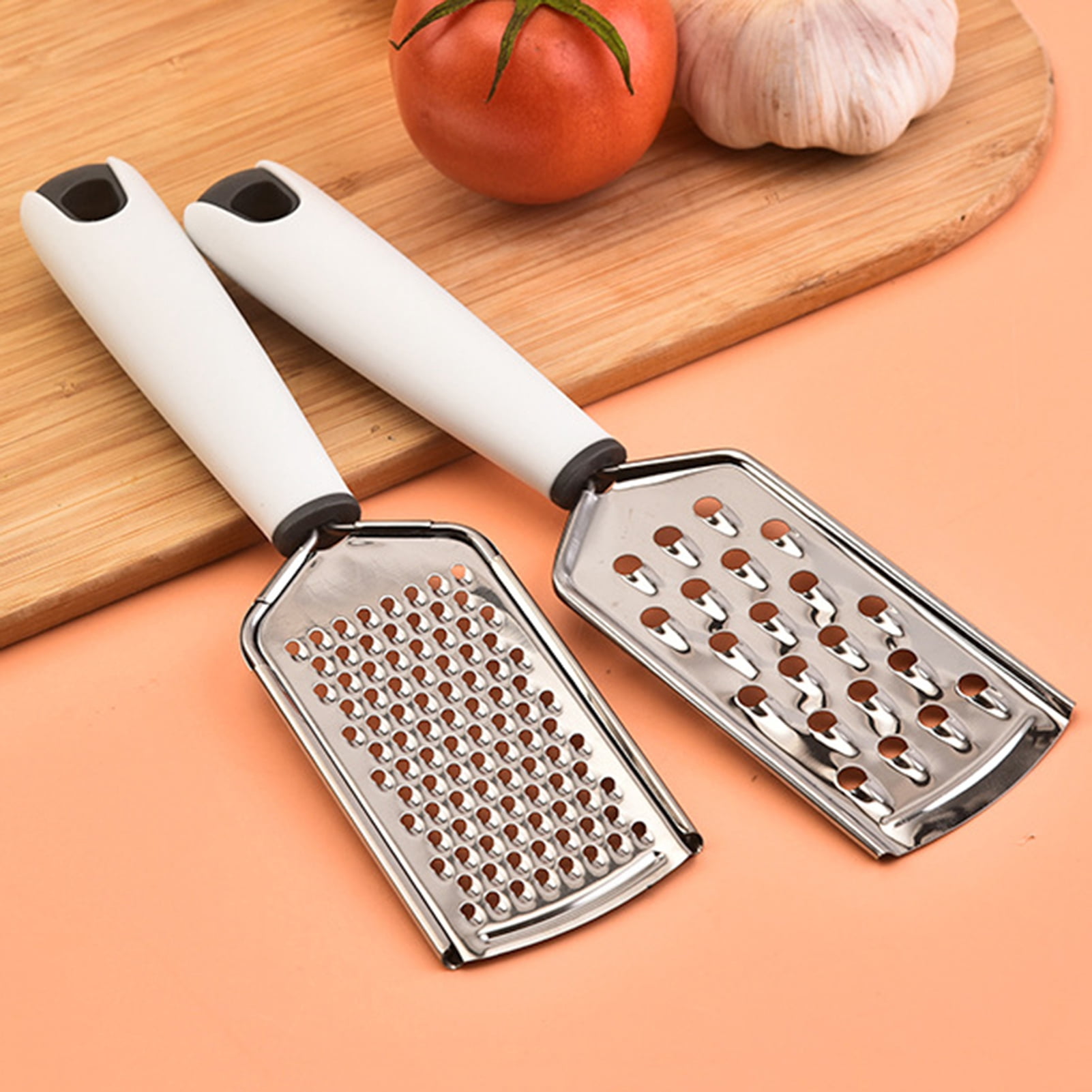 Opvise Multifunctional Cheese Grater Stainless Steel Blade Ergonomic ...