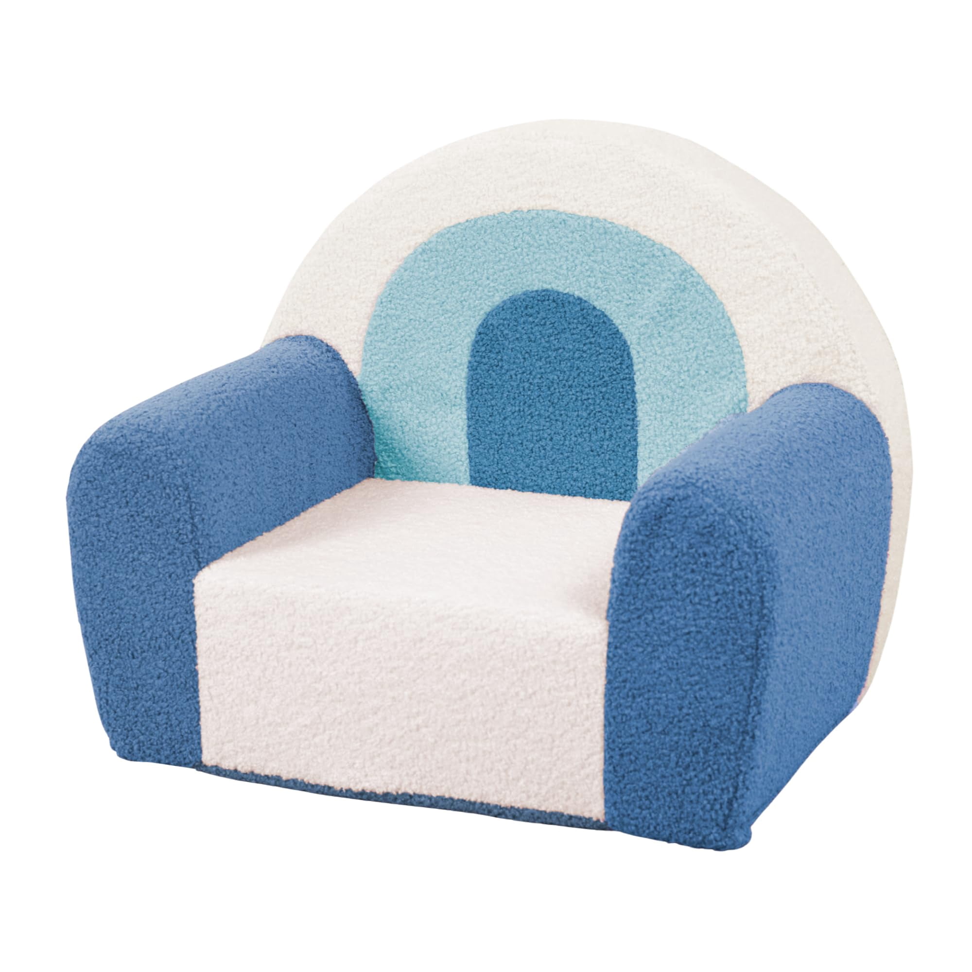 Oqto Baby Couch and Toddlers Couch - Blue Edition. Soft and Colorful ...