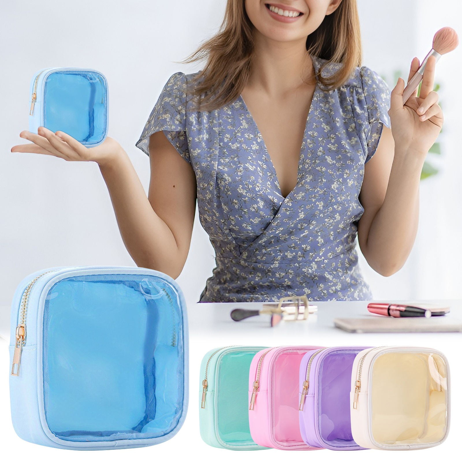 Oqueey Clearance！ Cosmetic Bag Kotora Clear Makeup Bag Cosmetics Bag ...