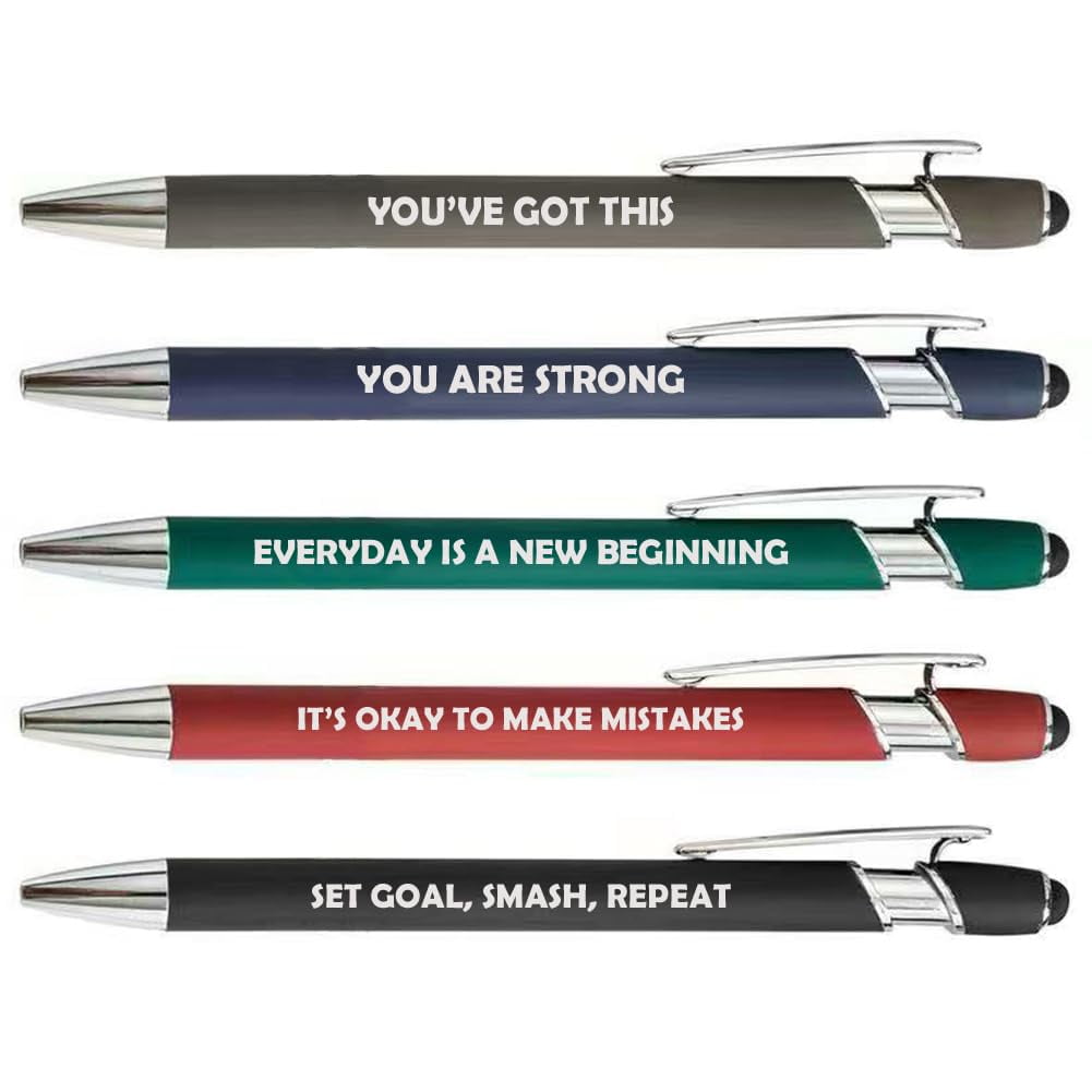 Or Something Set of 5 Pens Gift Inspirational Motivational Positive ...
