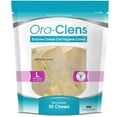 Ora-Clens Oral Hygiene Chews DHF10 for Large Dogs-Enzymatic Dental for Daily Oral Care, Cleans ...