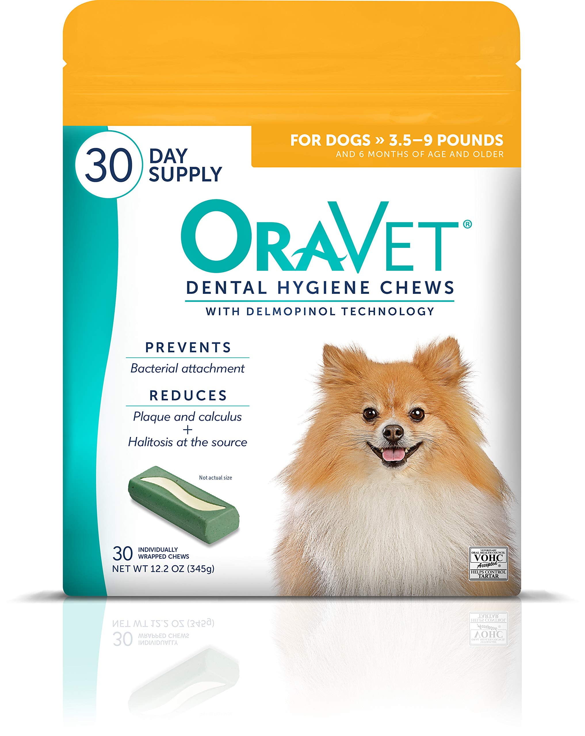 OraVet Dental Chews for TGF4 Dogs, Oral Care and Hygiene Chews (Extra ...