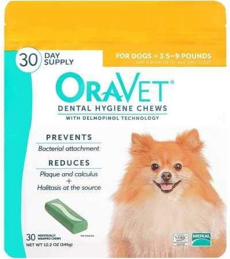 OraVet Dental Hygiene Chew for X-Small Dogs (up to 10 lbs), Dental ...