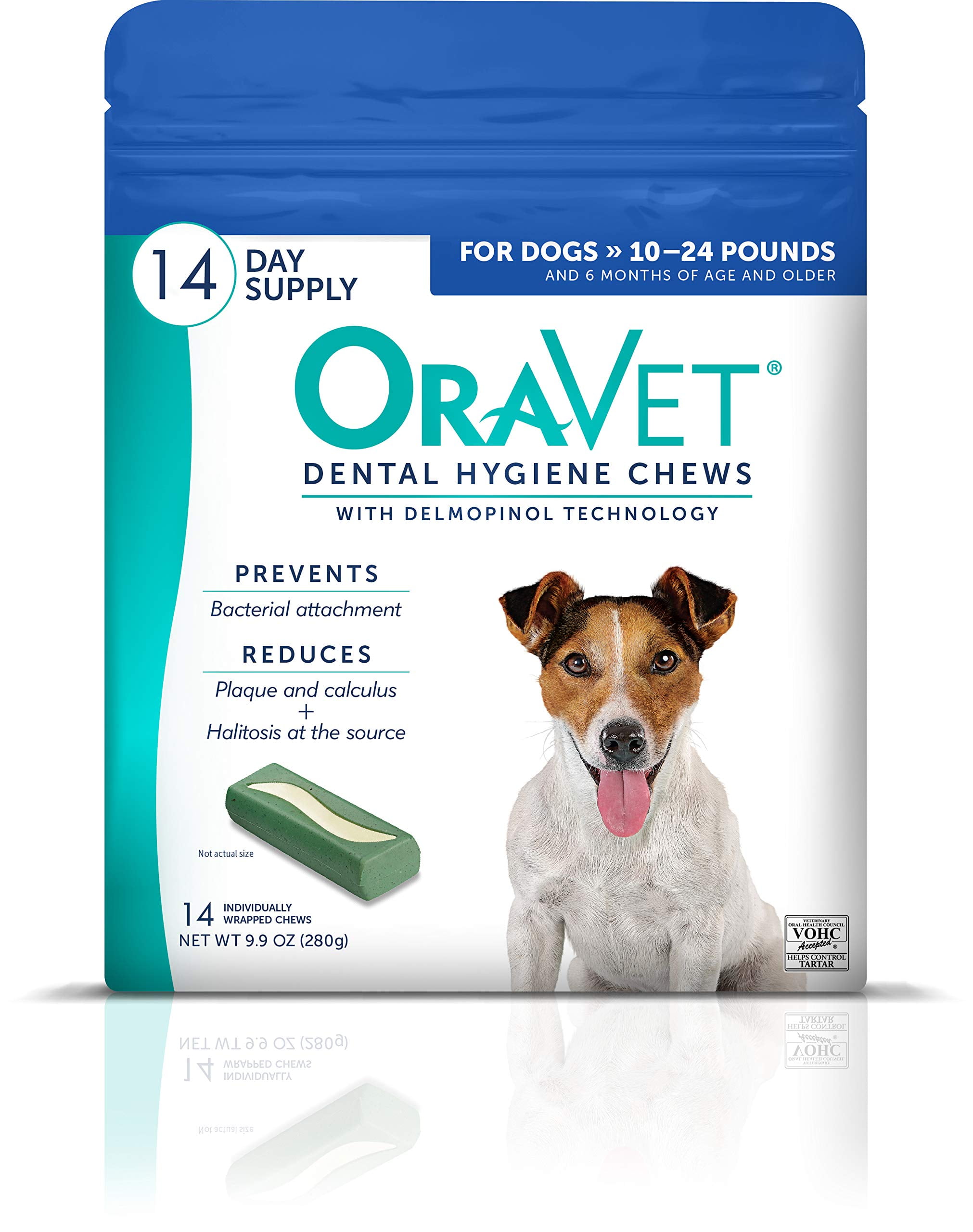 OraVet Dental Hygiene Chews IRF13 for Small Dogs, Oral Care with ...
