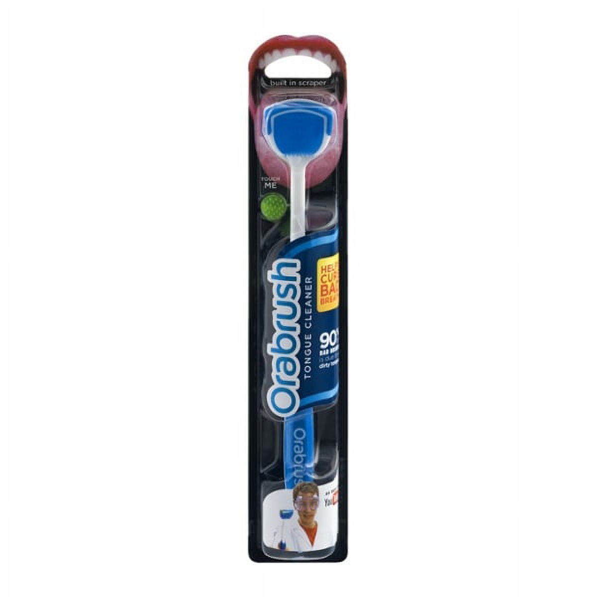 Orabrush Tongue Cleaner Single Pack - Walmart.com