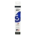 Oracal® 651 Blue Permanent Gloss Vinyl - 12" x 24" Single Sheet ...