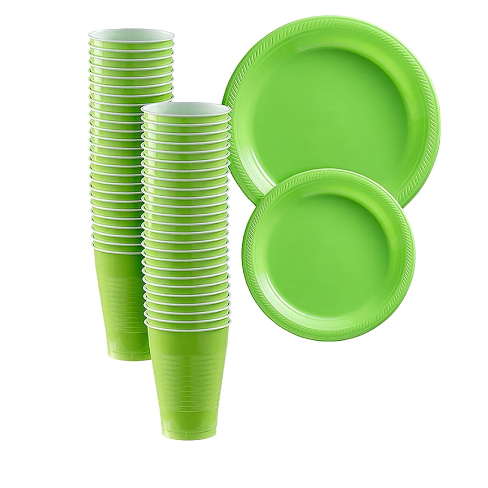 Oraceous 1 Set of 40PCS Disposable Plastic Tableware Set Practical ...