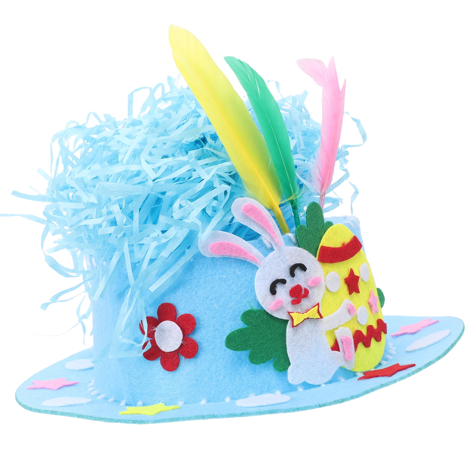 Oraceous 1 Set Kids DIY Easter Bonnet Material Kit Easter Craft ...
