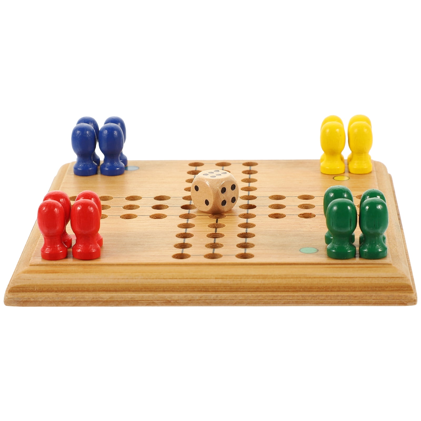 Masteelf Bamboo Chessboard for Kids Use Educational Toy 1 Set Creative ...
