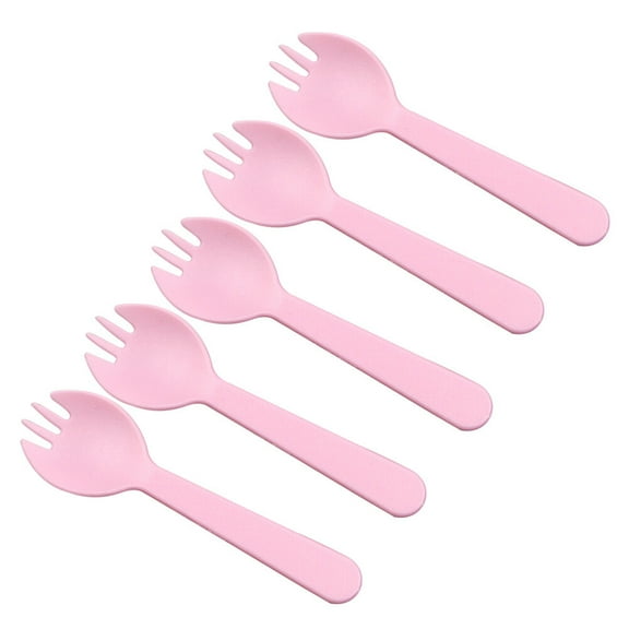 Great Value Disposable Clear Plastic Spoons, 100 Count, Easy to Store ...