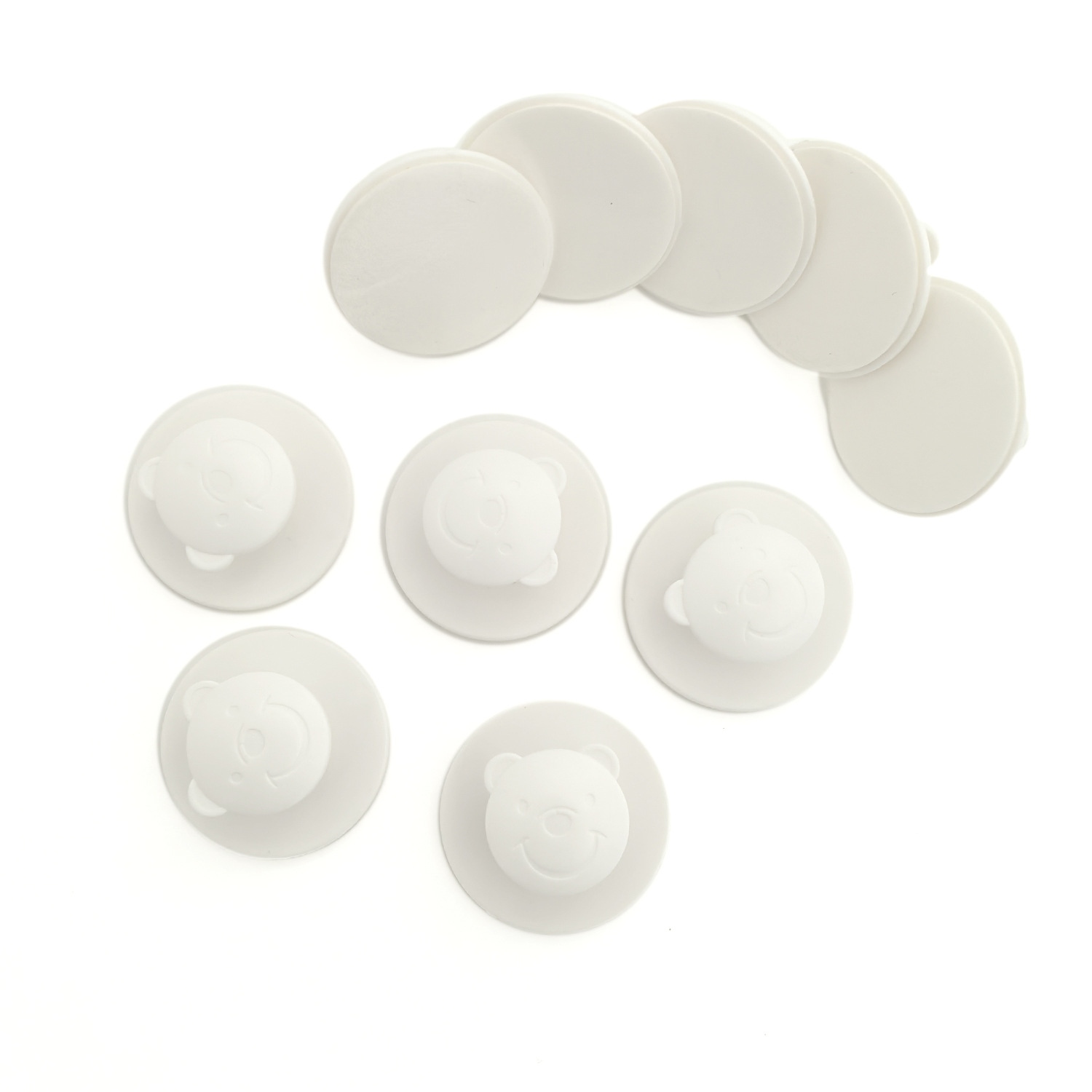 Oraceous 10pcs Adhesive Handle No Drill Stick On Cabinet Handles Peel And Stick Cabinet Knobs ...