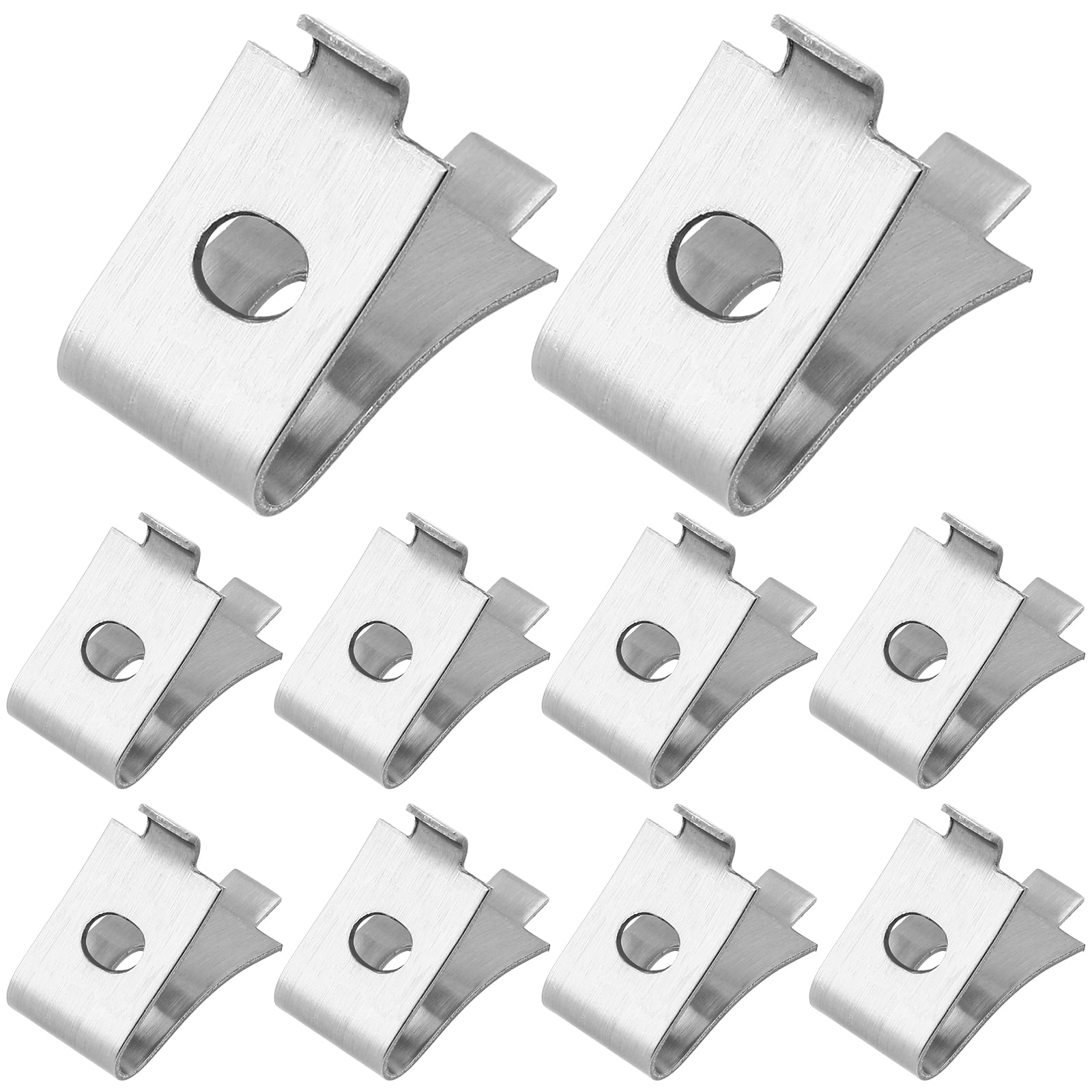 Oraceous 10pcs Glass Shelf Bracket Clips Cabinet Shelf Support Clip ...