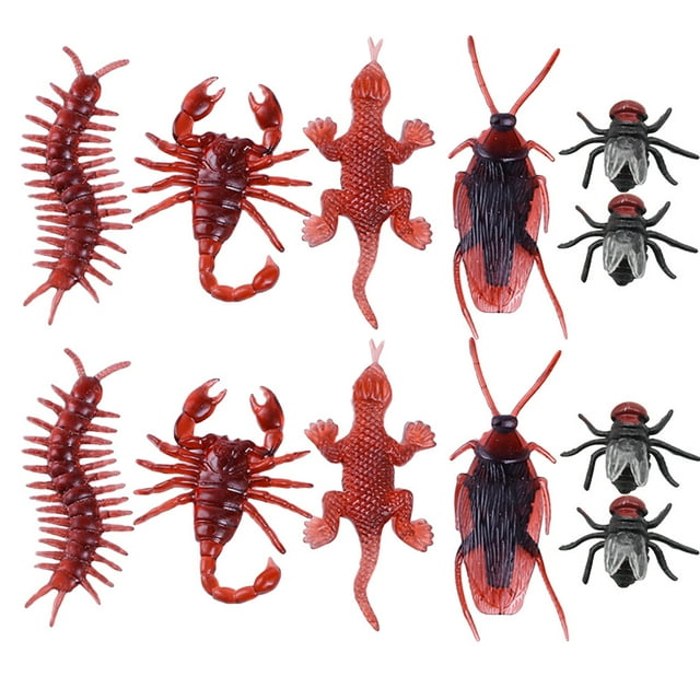 Oraceous 125pcs Realistic Toy Prank Joking Funny Gadgets Fake Centipede ...