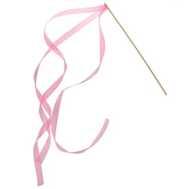 20 Pcs Ribbon Stick Wedding Send off Party Streamers Fairy Wands Decor ...