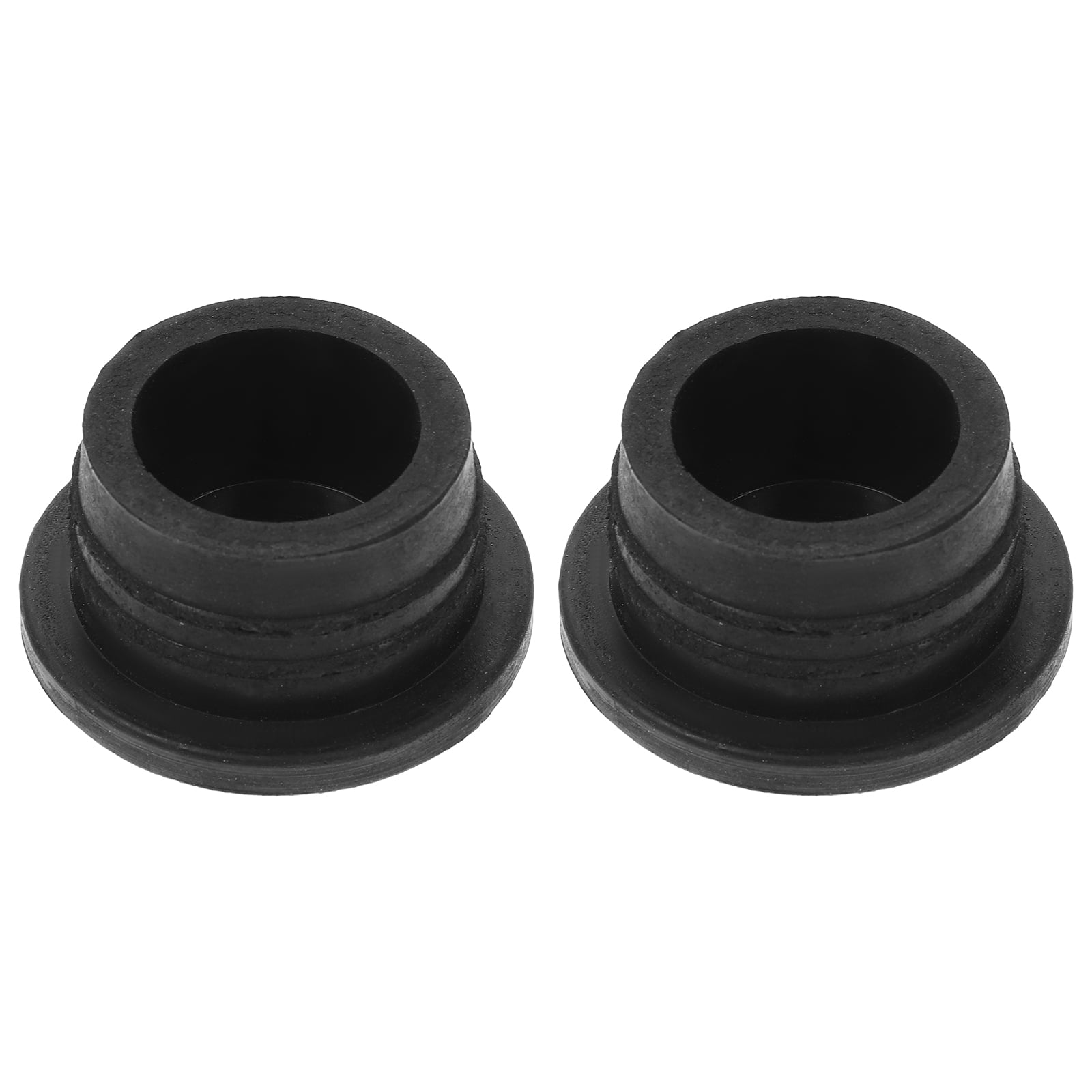 KALLORY Rubber Swimming Pool Ladder Bumpers Black 2Pcs 2.36x2.36x1.26in ...