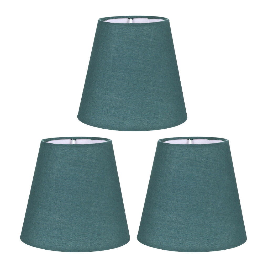 Oraceous 3pcs Fabric Lampshades Linen Chandelier Lamp Shades Table ...