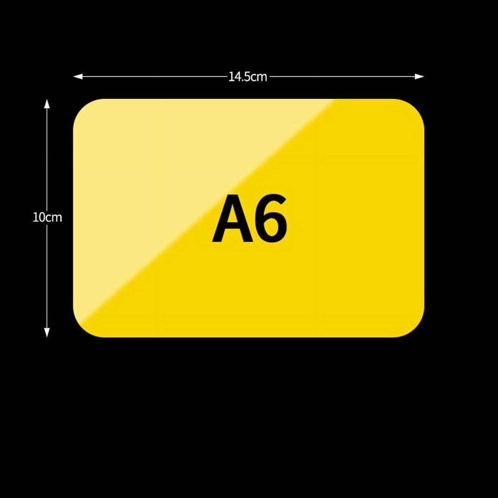 Oraceous 6pcs Dry Erase Labels Plastic Tags Writable Prices Tag Sign ...