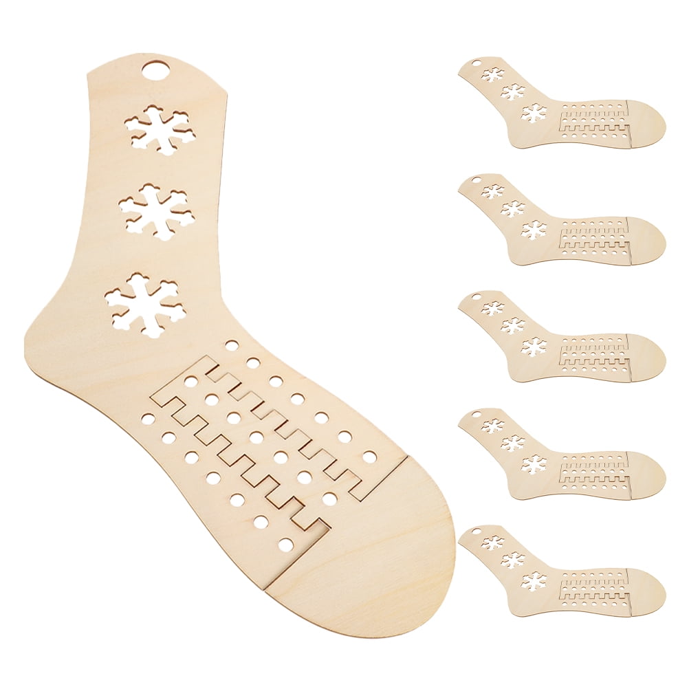 Oraceous 6pcs Sock Knitting Model Knitting Sock Blocker Hand Knitting ...