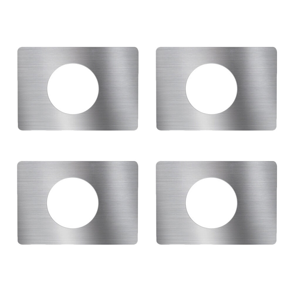 Oraceous Door Reinforcement Plate 4pcs Stainless Steel Door Knobs ...
