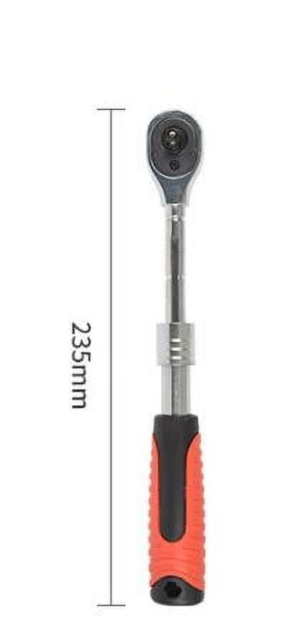 Oraceous Extendable Ratchet Wrench 1/4 Inch Drive Ratchet Telescopic ...
