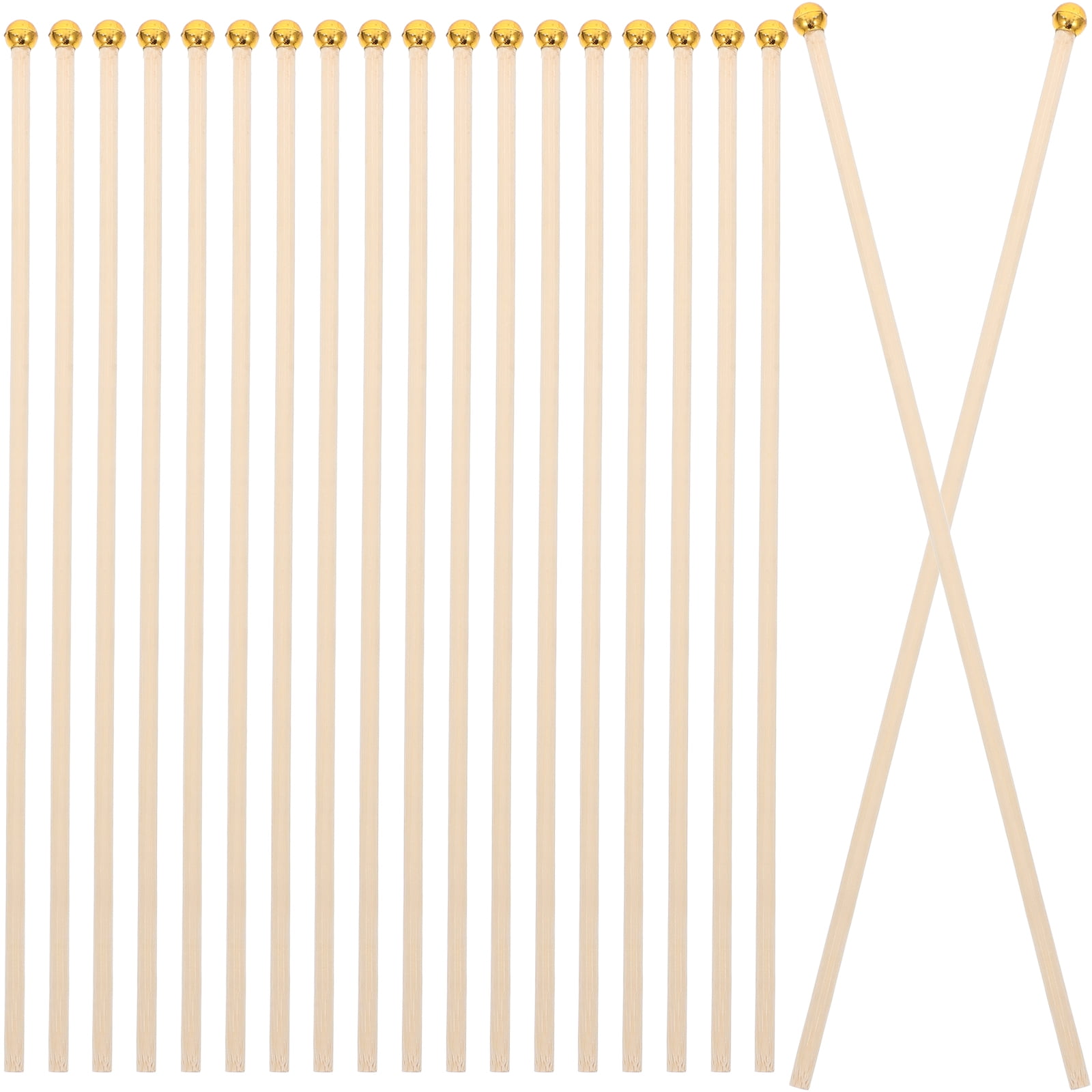 Oraceous Handheld Flag Pole Small Hand Waving Flag Pole Wooden Flag ...