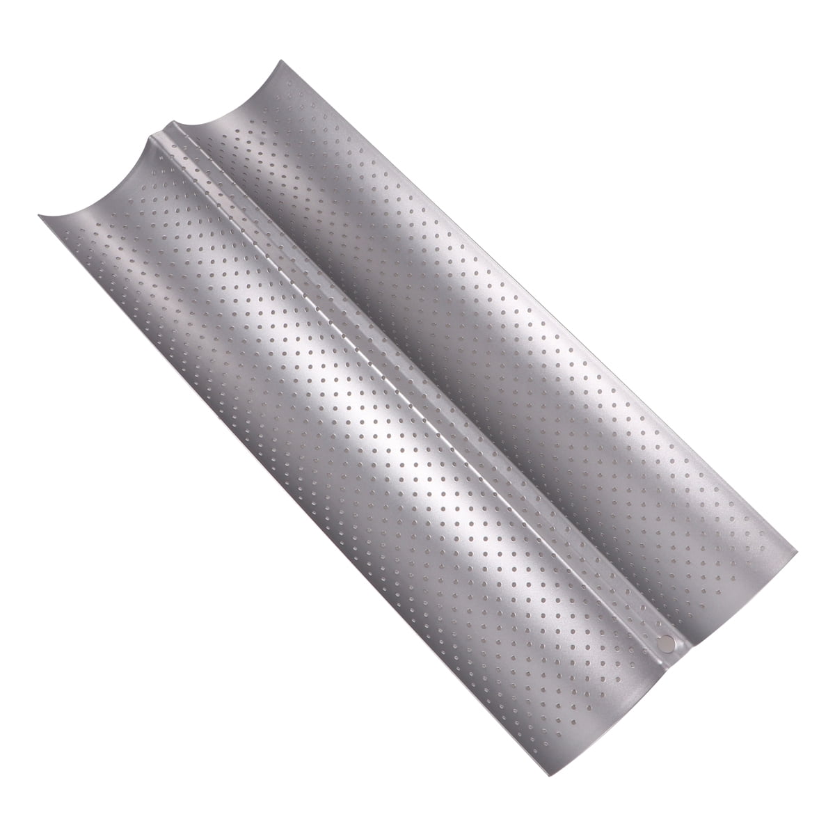 Oraceous Pan Perforated Nonstick French Bread Tray 2 Loaf Mold Cooking ...