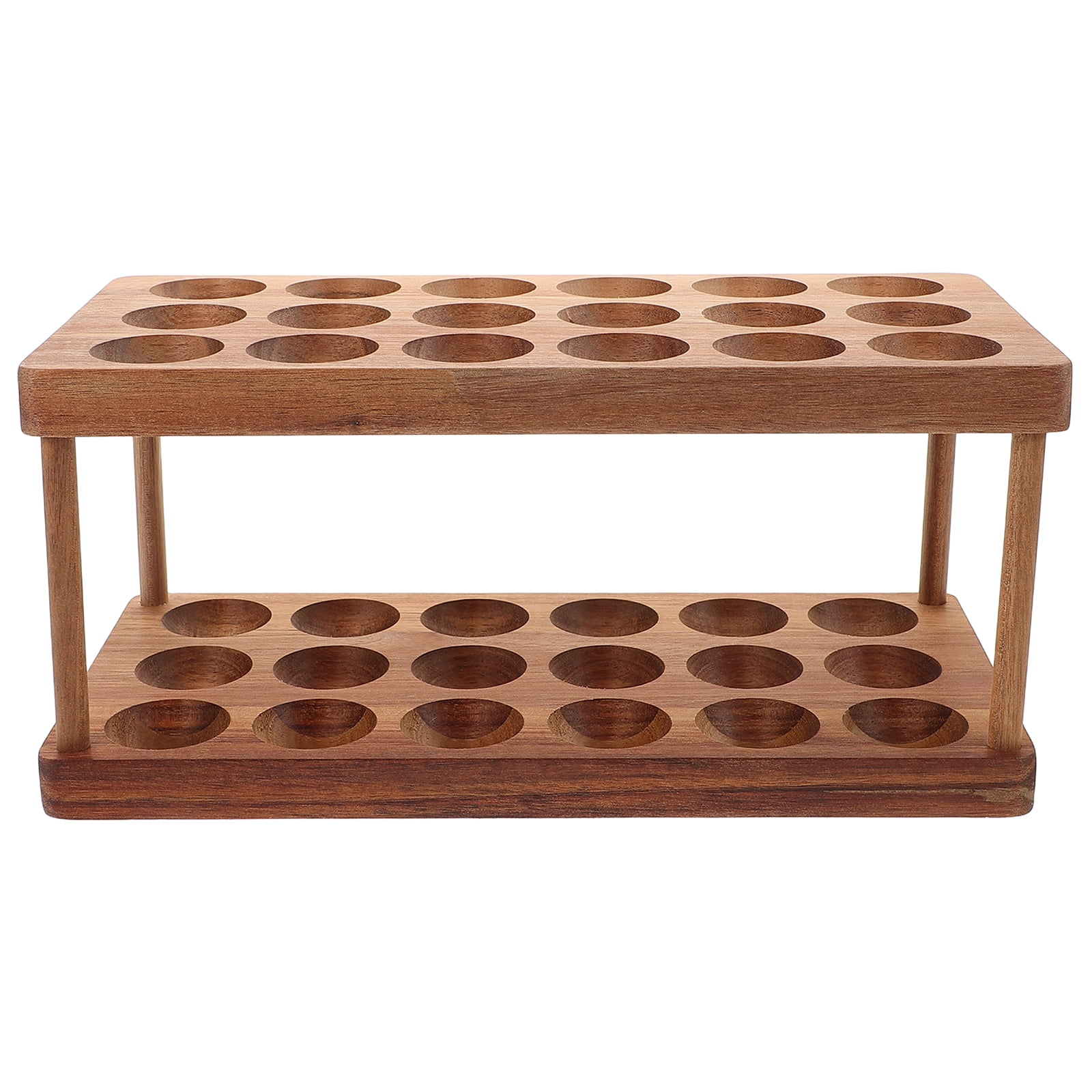 Oraceous Wood Egg Tray Kitchen Countertop Easter Egg Holder Easter Eggs ...