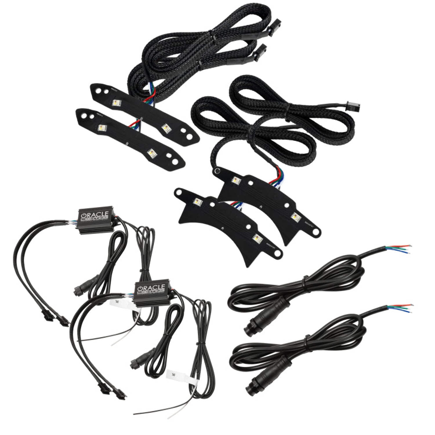 Oracle 15-21 Dodge Challenger RGB+W Headlight DRL Upgrade Kit ...