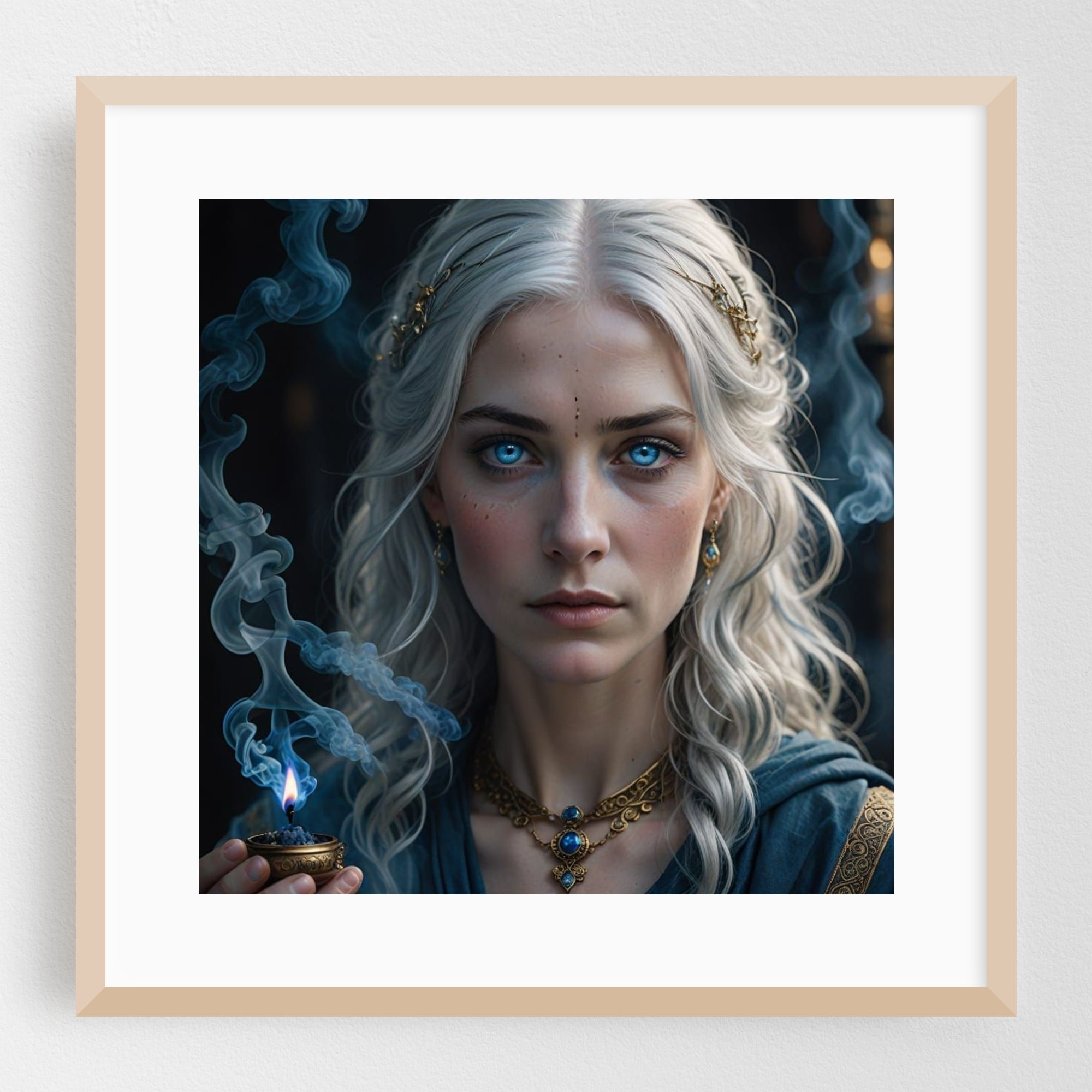 Oracle 2 - Digital Art Fantasy Mystical Portrait Surrealism Gothic ...