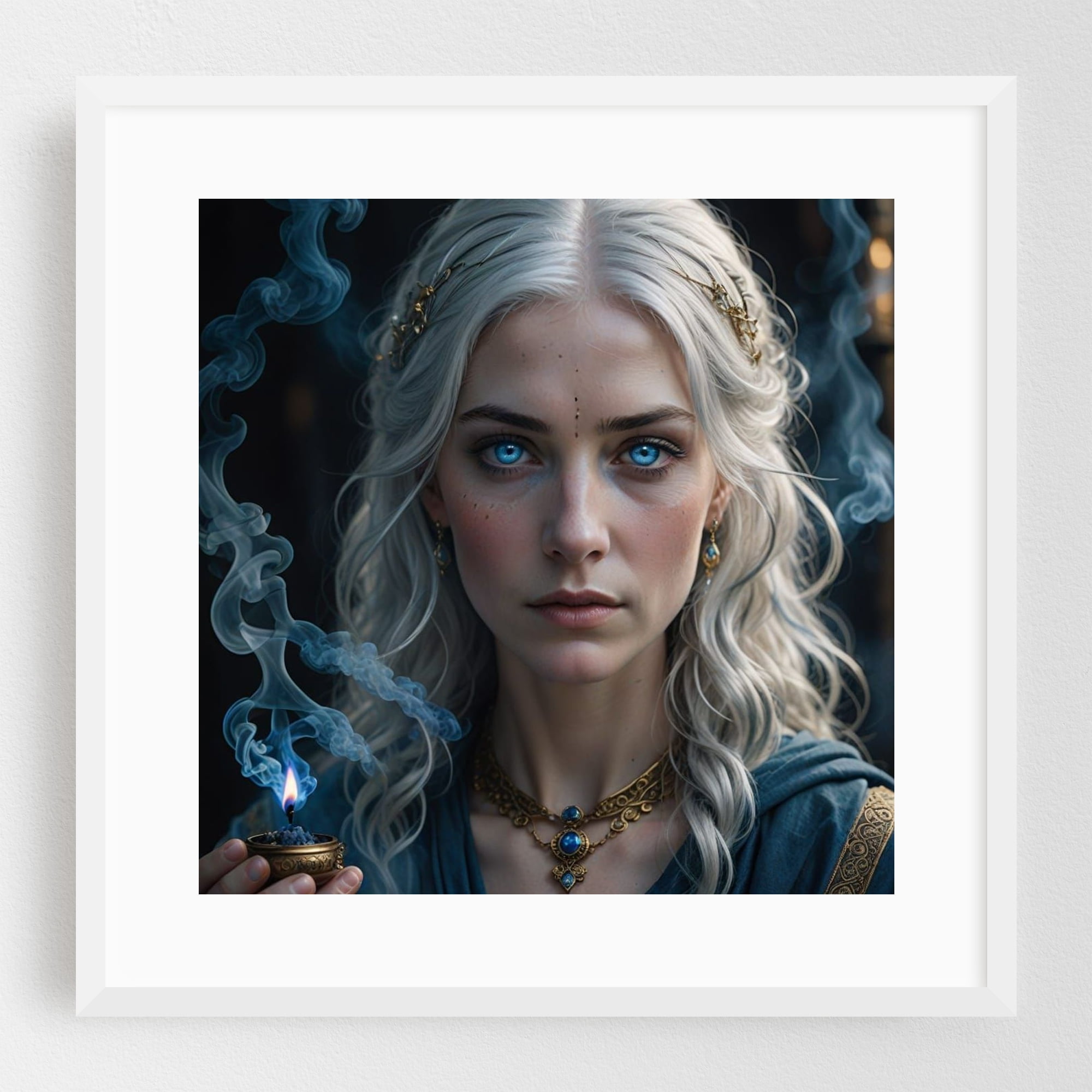 Oracle 2 - Digital Art Fantasy Mystical Portrait Surrealism Gothic ...