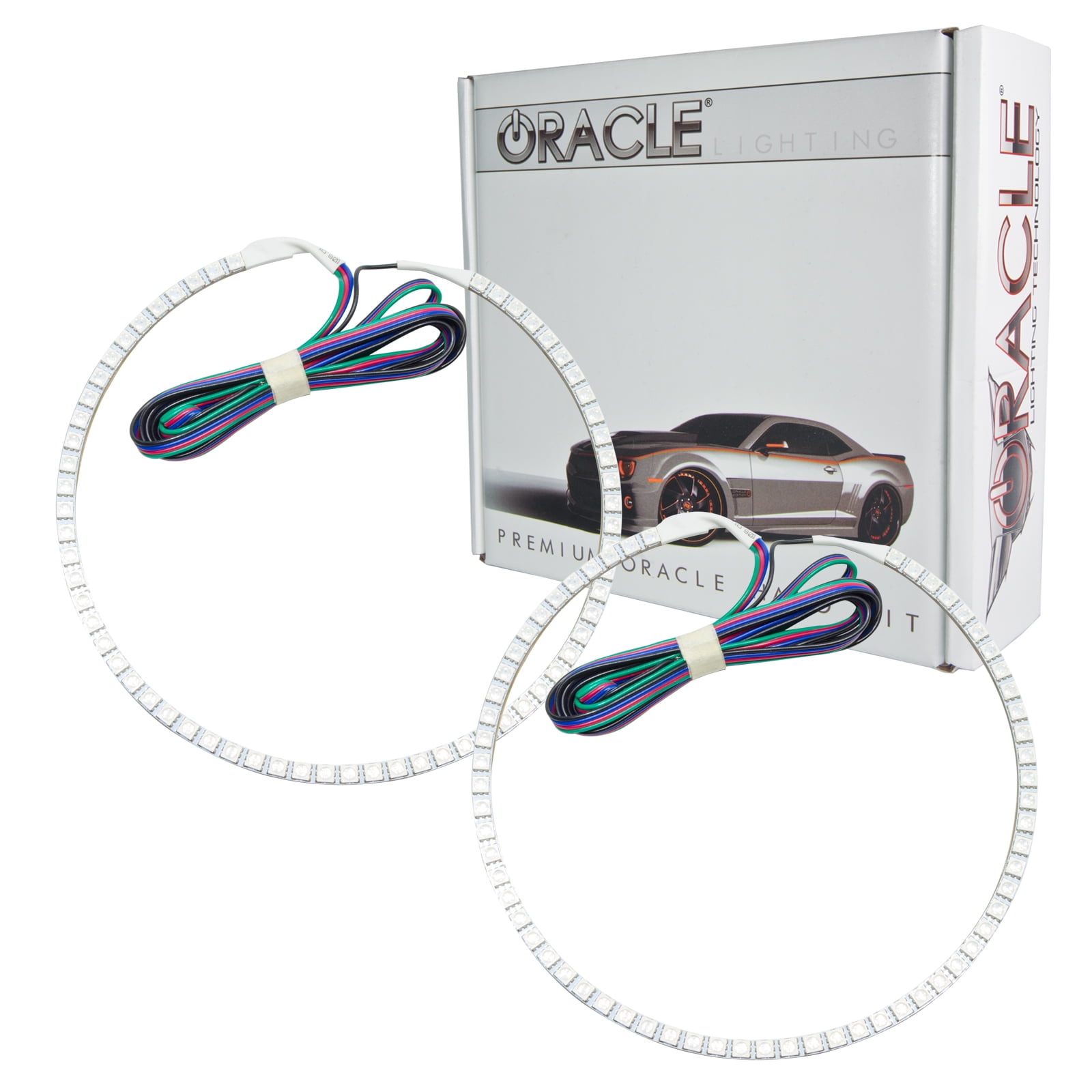 Oracle Ford Mustang 05-09 Halo Kit - ColorSHIFT w/ 2.0 Controller ...