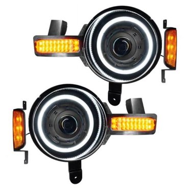 ORACLE Lighting Oculus™ Switchback Bi-LED Projector Headlights for Jeep ...