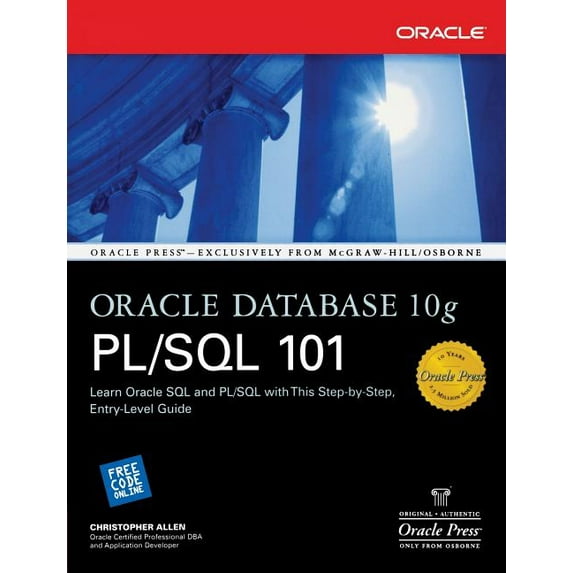 Oracle Press: Oracle Database 10g PL/SQL 101 (Paperback) - Walmart.com