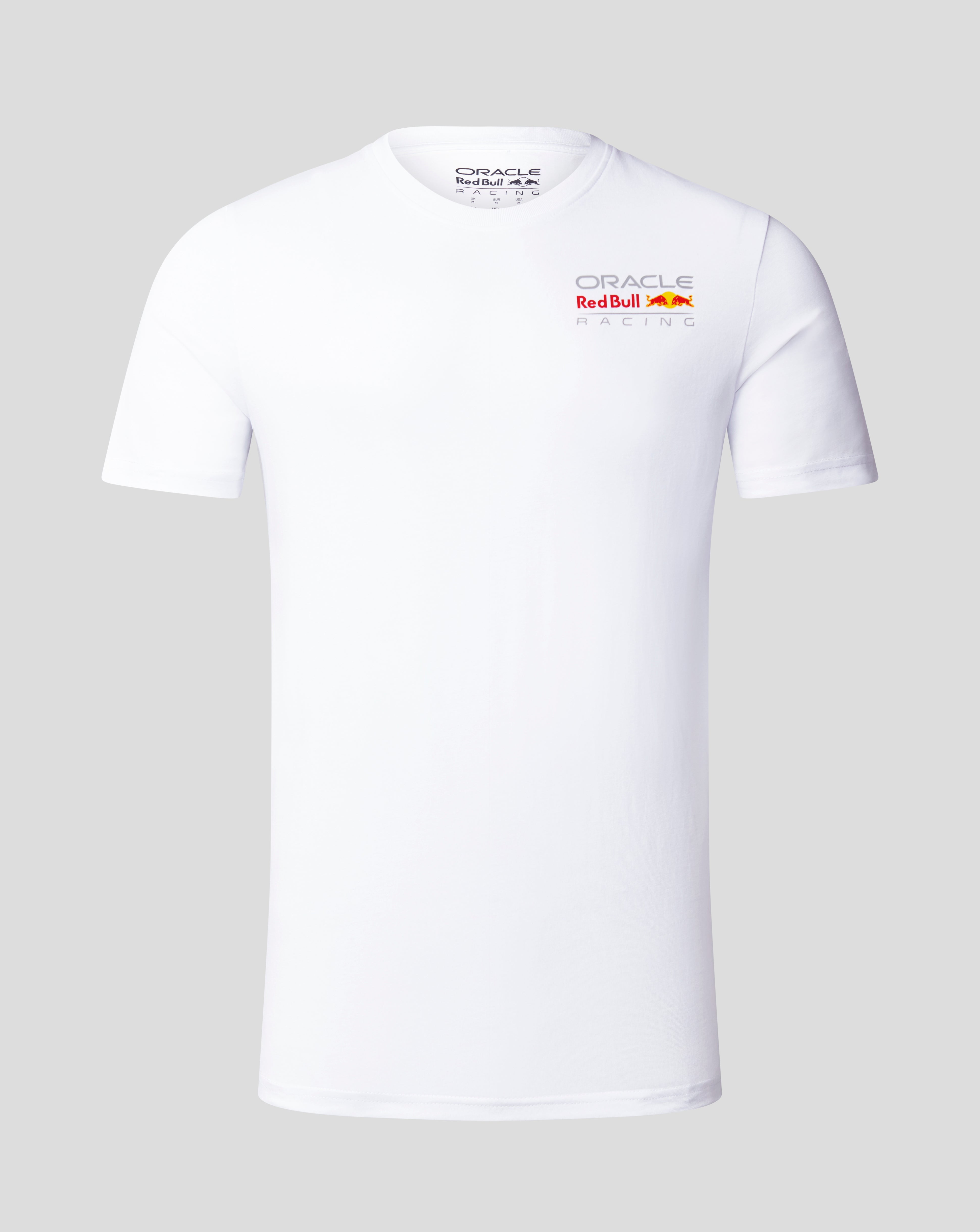Oracle Red Bull Racing F1 Unisex Core White/Night Sky Blue T-Shirt Full ...