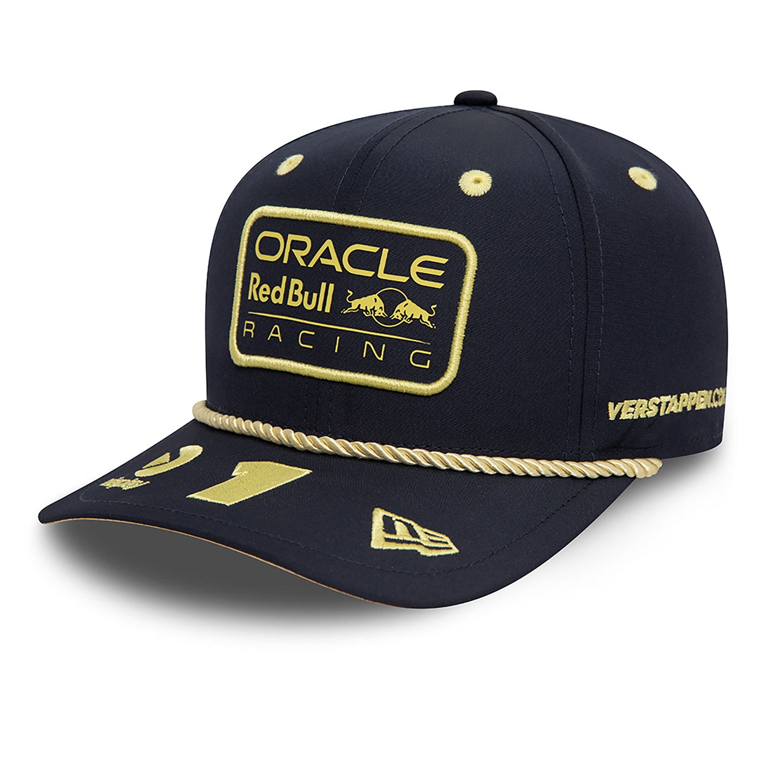 Oracle Red Bull Racing Max Verstappen F1 Champions Navy/Gold 9Fifty Cap ...