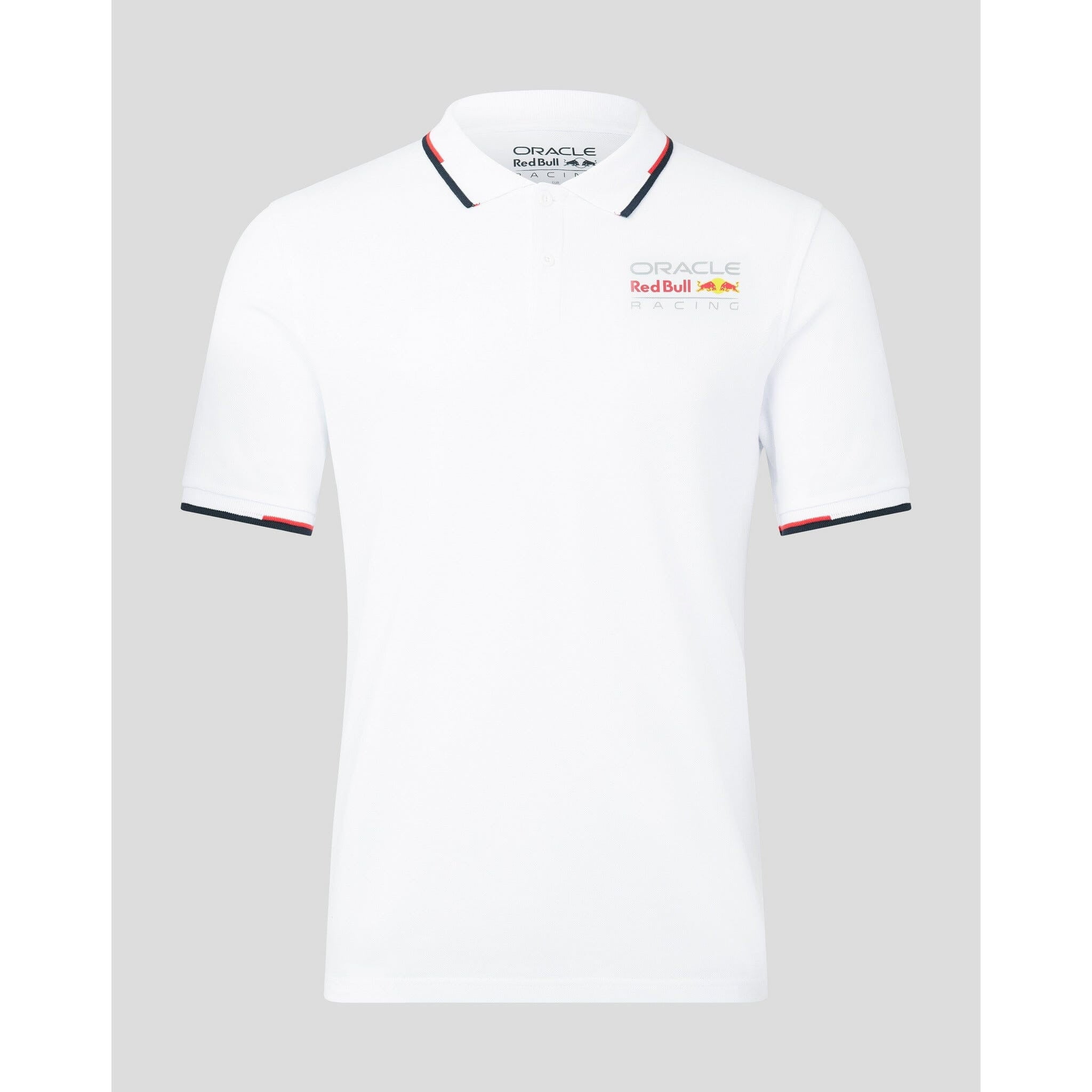 Oracle Red Bull Racing Unisex Core Night Sky Blue/White Polo Full ...
