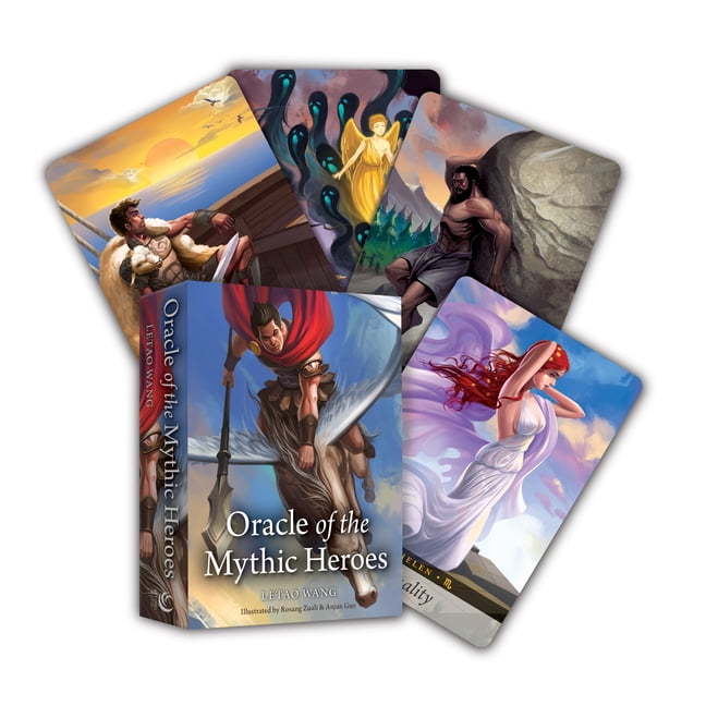 Oracle of the Mythic Heroes: A 40-Card Deck and Guidebook, (Hardcover ...