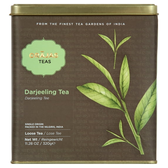 Orajas Indian Leaves Darjeeling Loose Leaf Tea | Black Himalayan - Antioxidant, Packed at Source ...