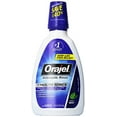 Orajel Antiseptic Dental Wash, Mouth Sore Rinse, Mint-Flavored, 16 oz ...