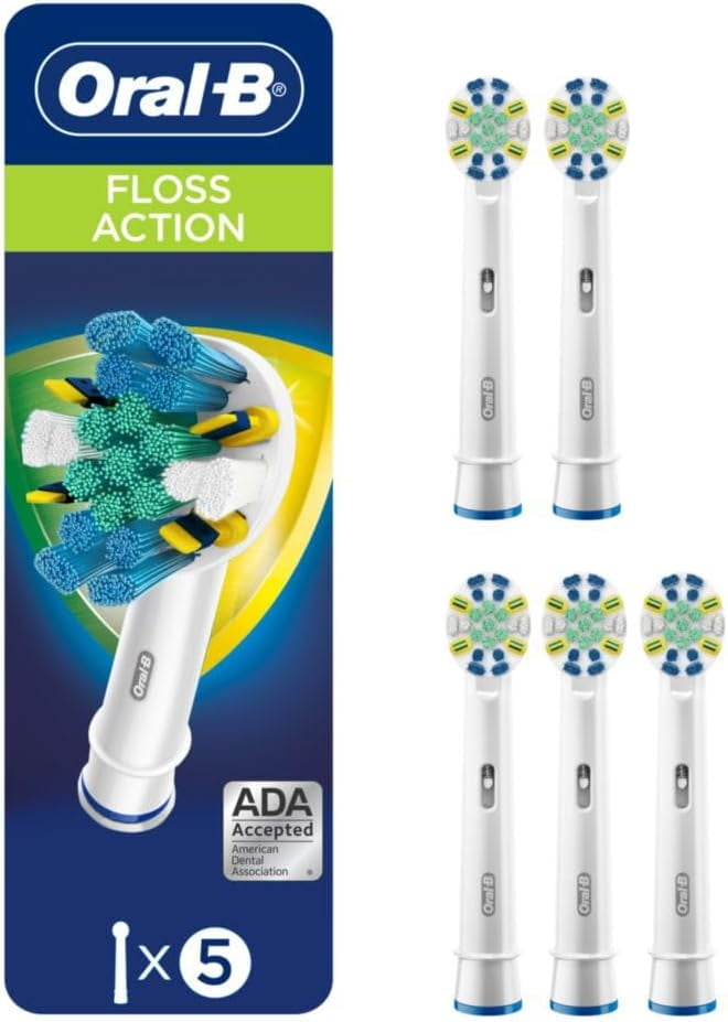 Oral-B FlossAction Electric Toothbrush Replacement Brush Heads Refills ...