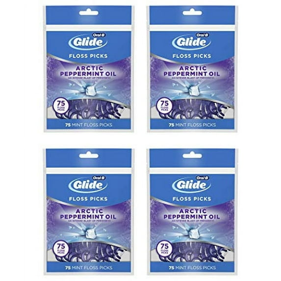 Oral-B Glide 3d White .. Floss Picks Radiant Mint, .. 75 Count (pack of ...