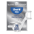Oral-B Glide Cavity Protection Dental Floss Picks, Helps Prevent ...