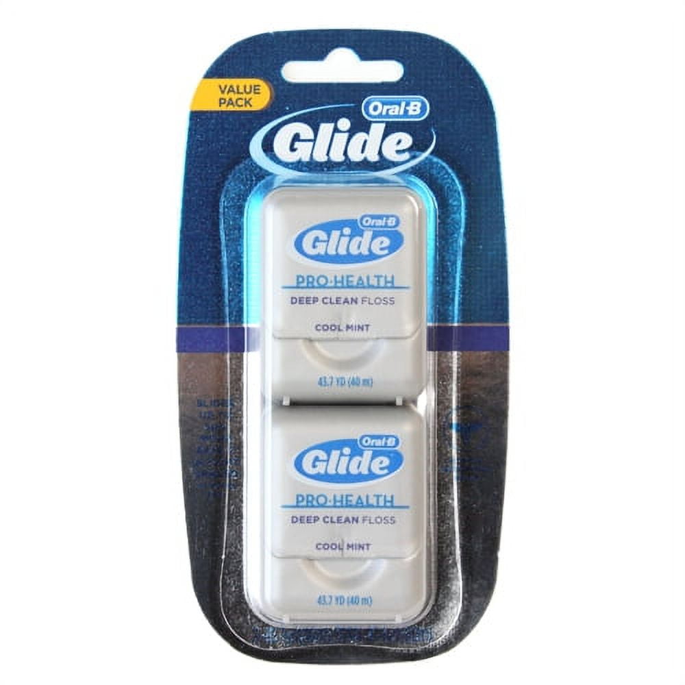 Oral-B Glide Deep Clean Floss Cool Mint (Pack of 4) - Walmart.com