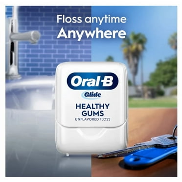 Oral-B Expandable Ribbon Dental Floss, Mint, Expands for a Deep Clean ...