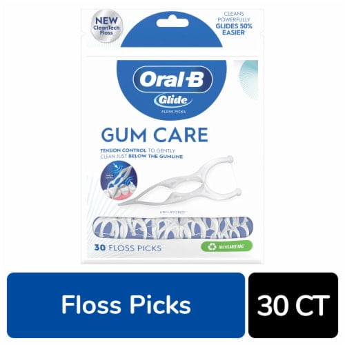 Oral-B Glide Gum Care Dental Floss Picks - Walmart.com