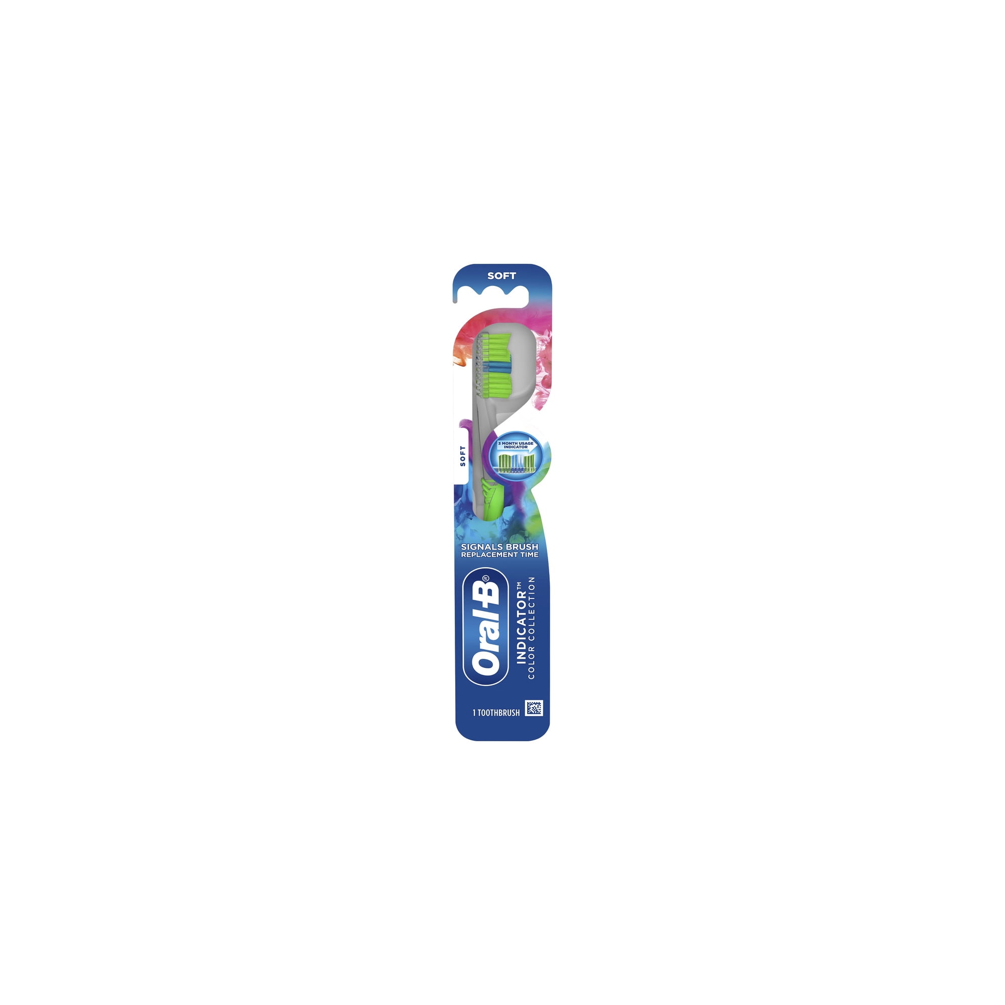 Oral-B Indicator Contour Clean Toothbrush Soft Bristles (Color May Vary ...