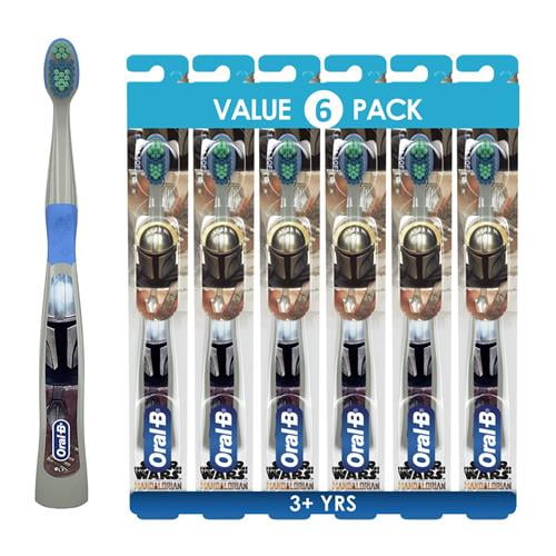 Oral-B Kids Manual Toothbrush Featuring Star Wars The Mandalorian, Soft ...